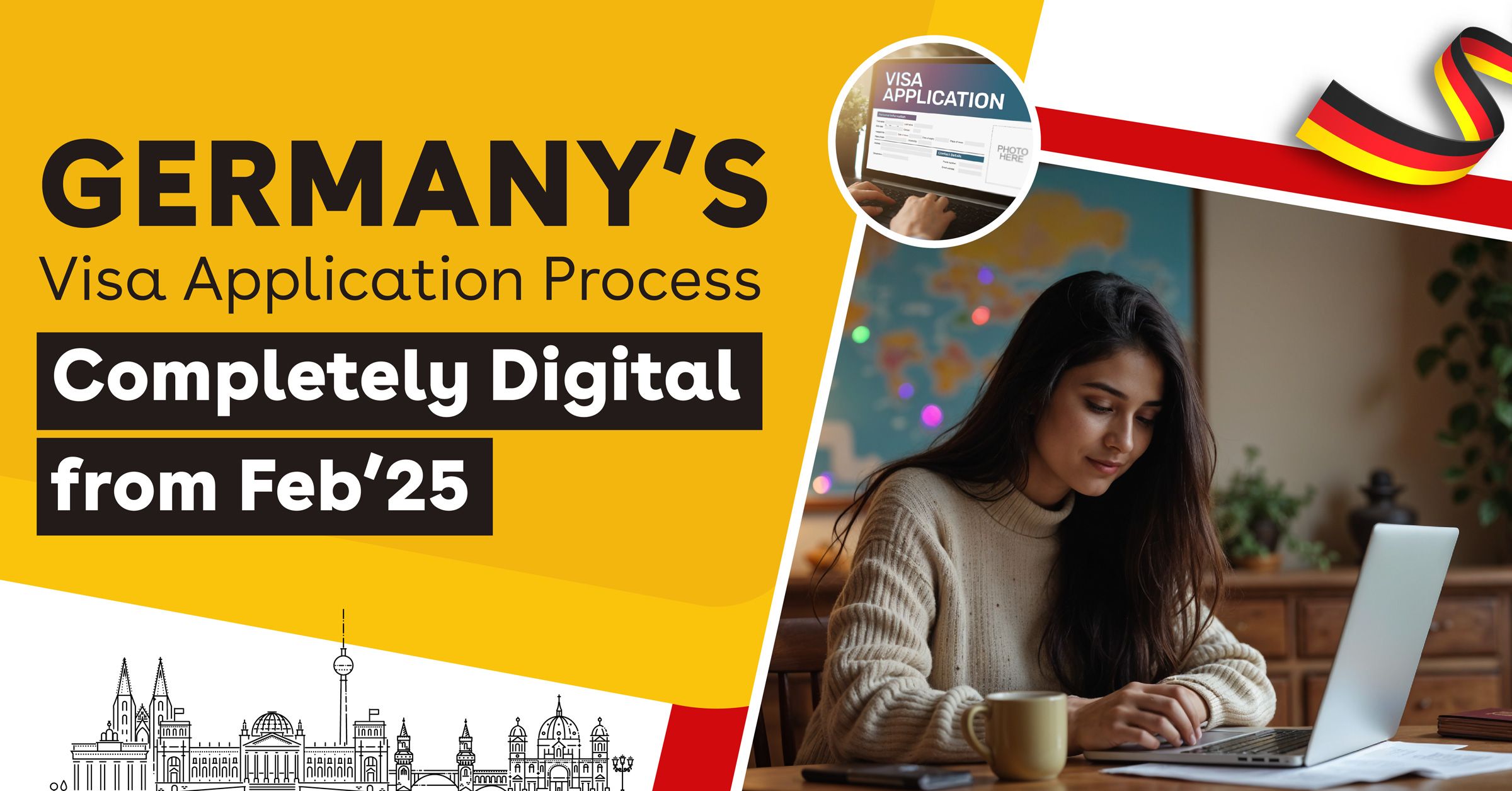 Germany’s Visa Application Process Completely Digital from Feb’25