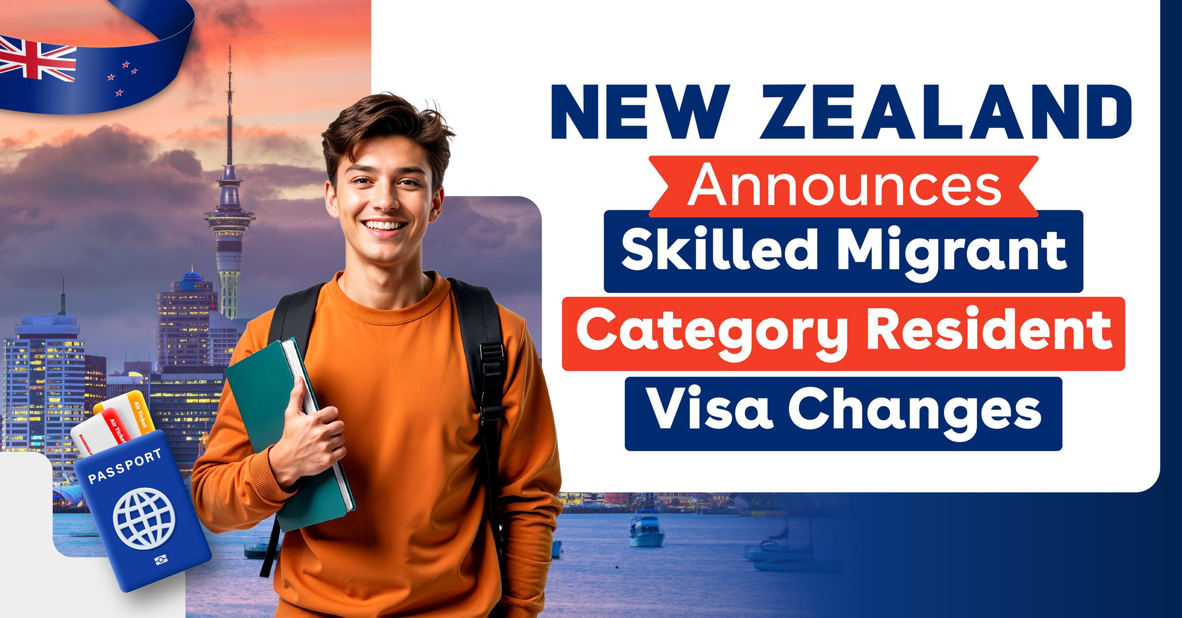 New Zealand Announces Skilled Migrant Category Resident Visa Changes
