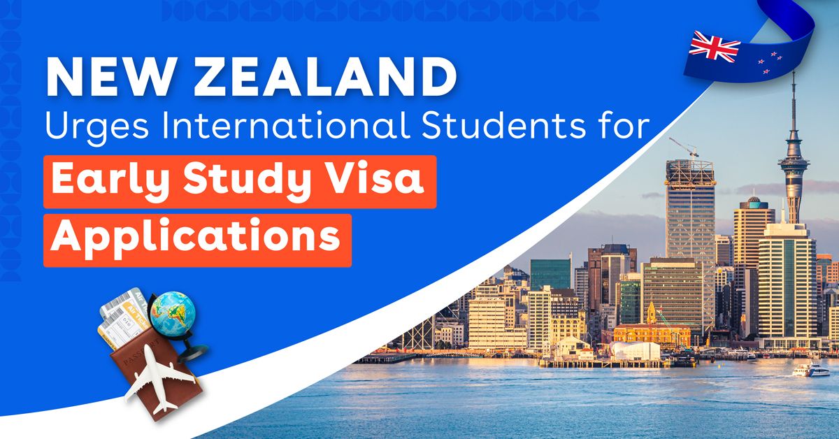 New Zealand: Processing time of study visa for 2025 intake