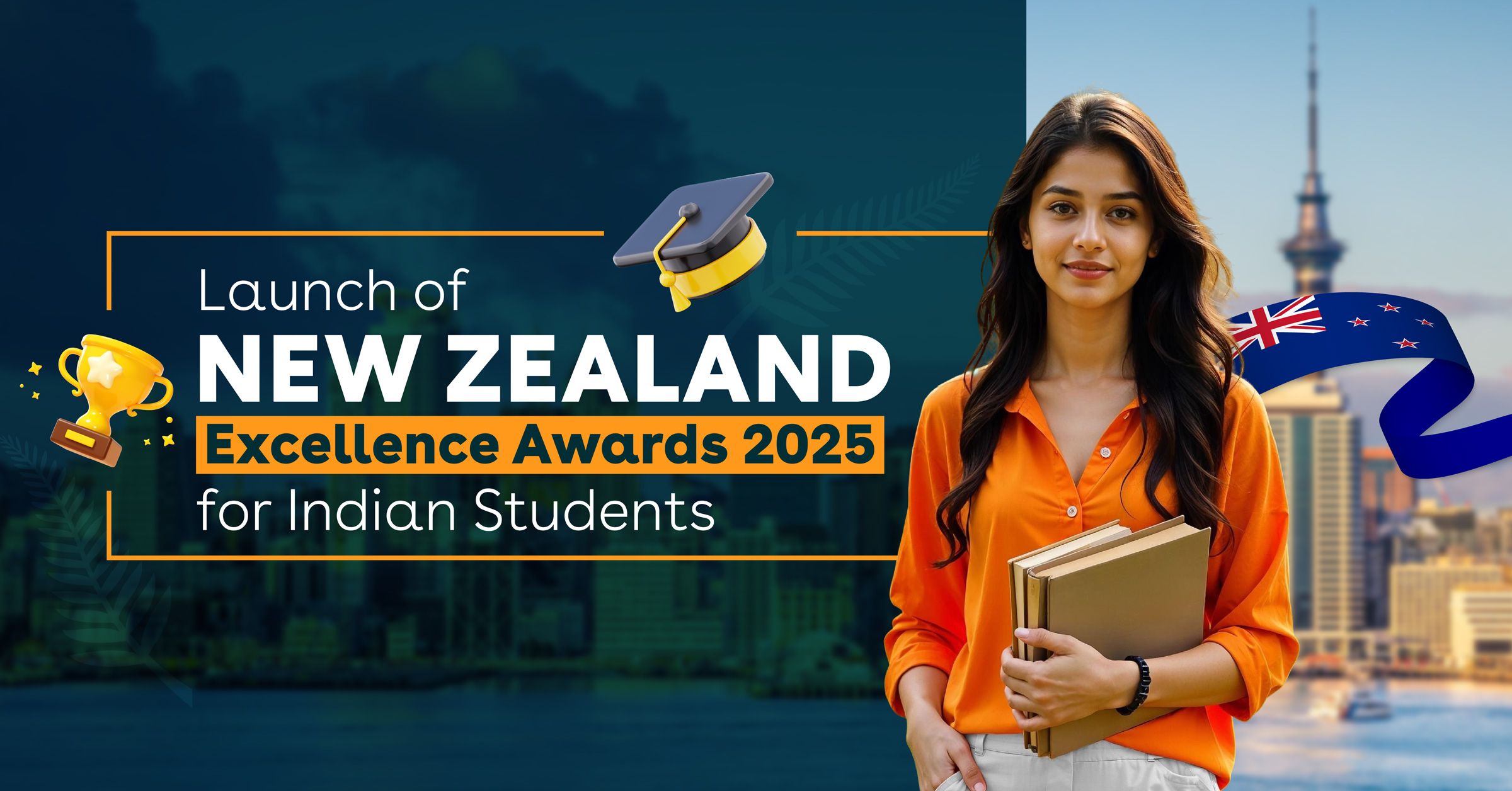 New Zealand PM Announces Scholarships up to NZD 20,000 for Indian Students